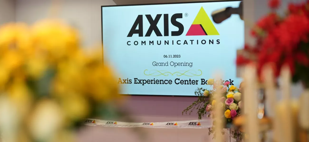 Axis Communications launches its Axis Experience Center in Bangkok, Thailand | Axis Communications